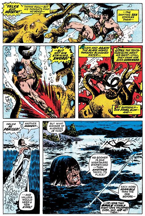 Kull The Conqueror 7 March 1973 Attack Of The 50 Year Old Comic Books