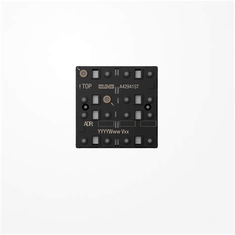 Knx Universal Push Button Module 1 Gang F40 Secure A 4291 1st