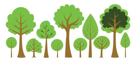 Tree Line Vector Art Icons And Graphics For Free Download