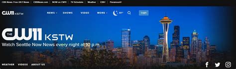 Seattle Is The New Kstw 11 Website Qzvx Broadcast