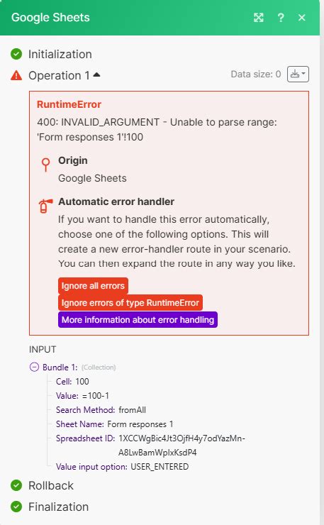 Runtimeerror 400 Invalidargument Unable To Parse Range Form