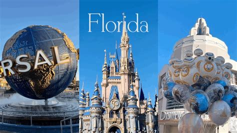 Vlog 플로리다 브이로그 올랜도 디즈니 월드 유니버셜 스튜디오 🎡 Youtube