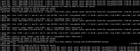 The Train Not Save Checkpoint Issue Facebookresearch Fairseq GitHub