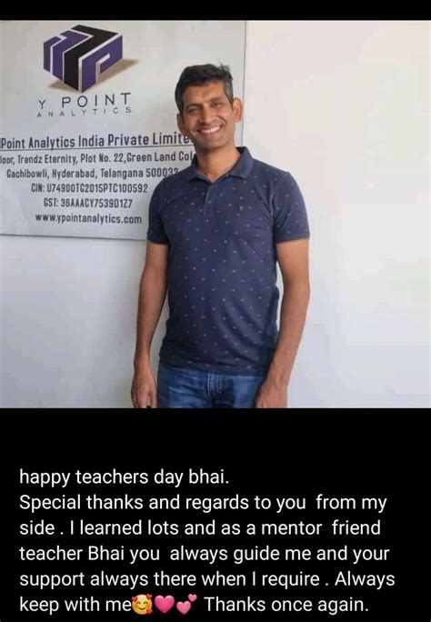 Pooja Lodwal On Linkedin Happy Teachers Day