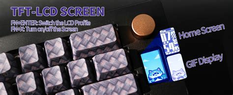 Epomaker Cidoo Abm066 Alice Layout Via Programmable Barebones Kit With Tft Lcd