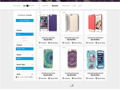 E Commerce Product Filter Commerce Ecommerce Filters