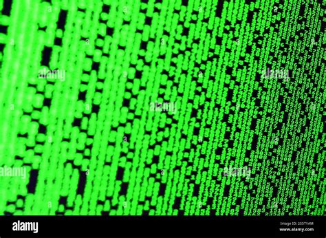 Macro Of Password Selection On The Monitor Of The Office Computer The Concept Of Hacking The