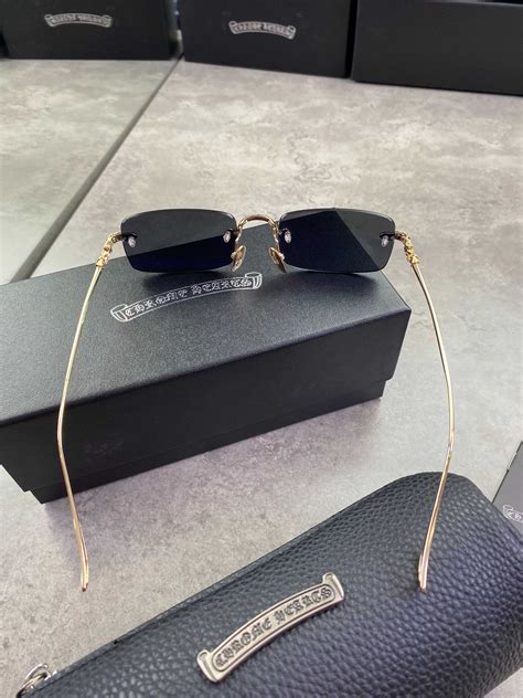Мужские очки Chrome Hearts темные очки Хром Хартс солнцезащитные g202 ...