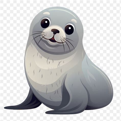 Png Cartoon Seal Cartoon Animal Premium Png Rawpixel