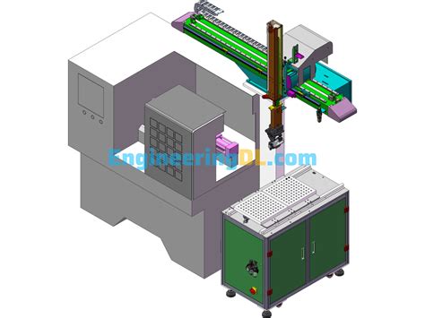 cnc lathe loading and unloading manipulator non standard equipment