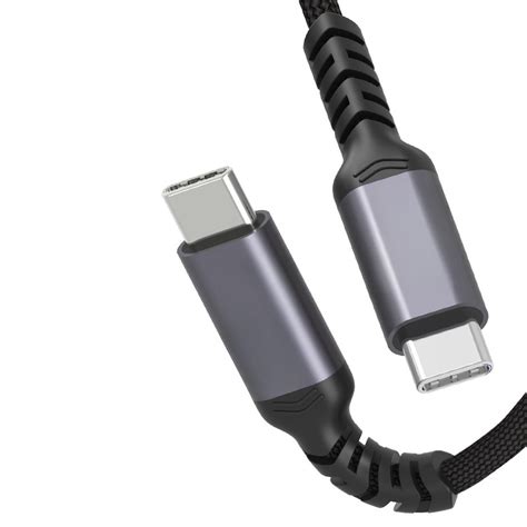 Type C Full Function Data Cable C C Braided Cable Usb4数据线 公司产品 深圳市同轴科技有限公司