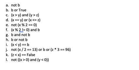 Python What Is The Value For Each Expression Show Chegg Com
