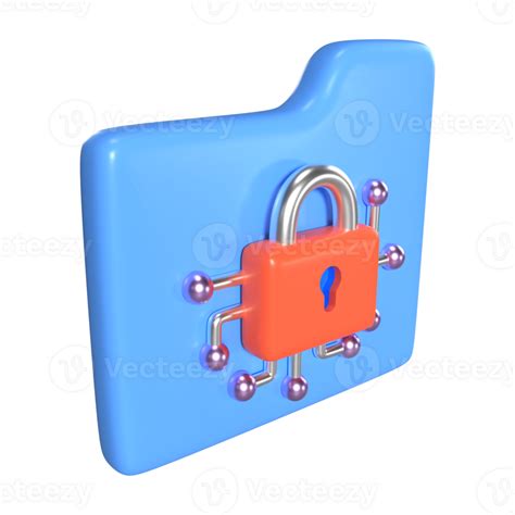 Encryption 3d Illustration Icon 41639139 Png