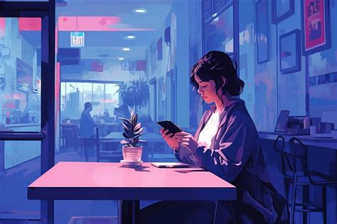 Women Computer Table Chair Premium Photo Illustration Rawpixel