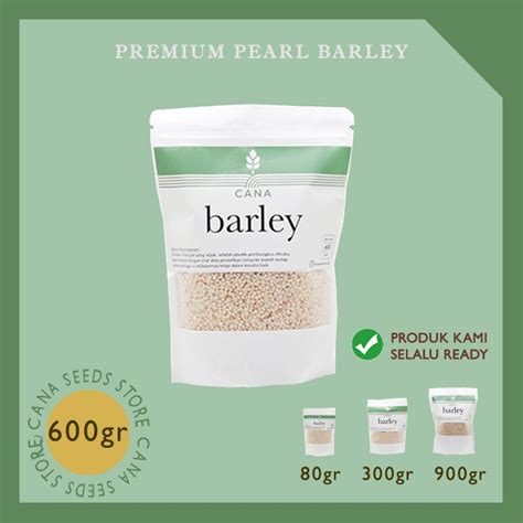 Jual Pearl Barley 600 Gram Holland Biji Jali Hanjeli Barli Asi Booster Shopee Indonesia