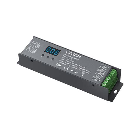 M4 E DMX RDM CV Decoder 4 Channels DC12 48V LTECH