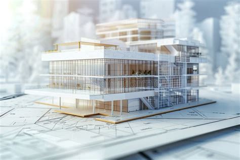 Bim Building Information Modeling Concept Generative Ai Stock