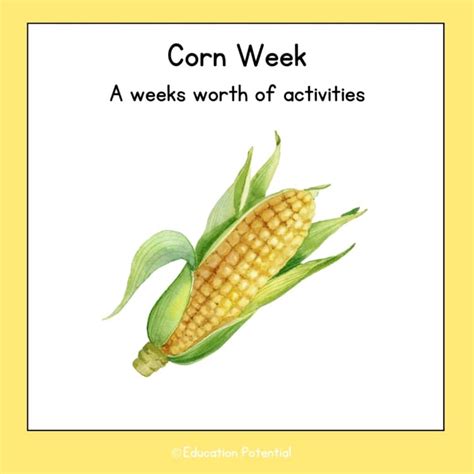 Fall Corn Unit By Educationpotential Tpt