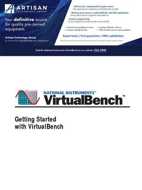 Ni Virtualbench Manual Pdf Computer Program Programming