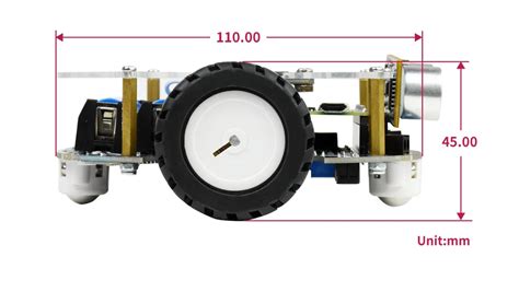 picogo mobile robot kit based on raspberry pi pico ir obstacle avoidan
