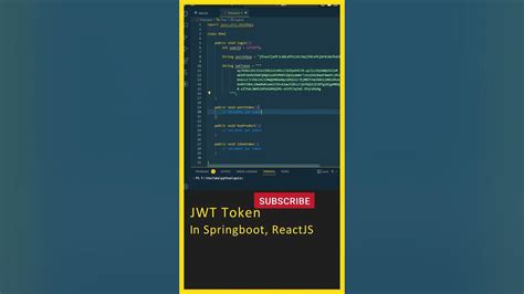 Jwt Tokens In Springboot And Reactjs Jwt Authentication Spring Boot Tutorial Reactjs Tutorial