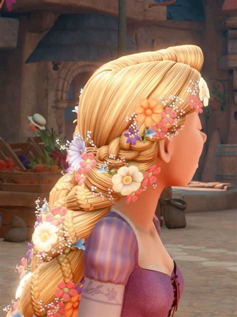 Flower Hair Rapunzel Neu Verföhnt Diy Geschenke Kollegen Blumen Im Haar