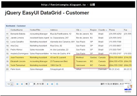 Mrkt 的程式學習筆記 Asp Net Mvc 使用 Jquery Easyui Datagrid 多欄排序 Multiple Column Sorting Part 1