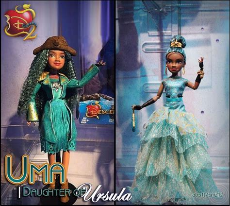 Uma Dolls Image Edit By Alafia Bundukamara Disney Descendants Dolls