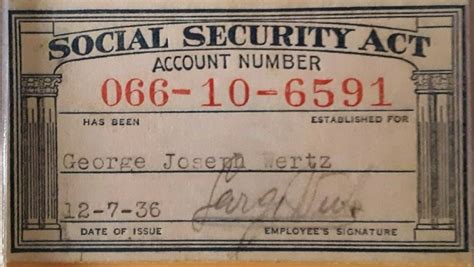 Numchk Ssn Card Through History