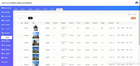 147java Ssm Springboot基于android的建筑工地施工项目管理系统uniapp施工设计方案质量审检（源码文档运行视频