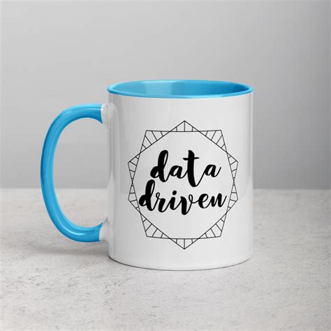 Data Driven School Psychologist Mug With Color Inside Etsy
