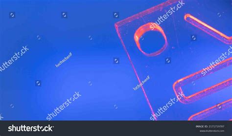 Lab On Chip Microfluidics Device Stock Photo 2171719787 Shutterstock