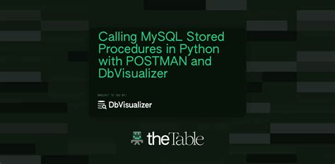 Calling Mysql Stored Procedures In Python