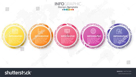 Infographic Elements Content Diagram Flowchart Steps 库存矢量图（免版税）1447741595 Shutterstock