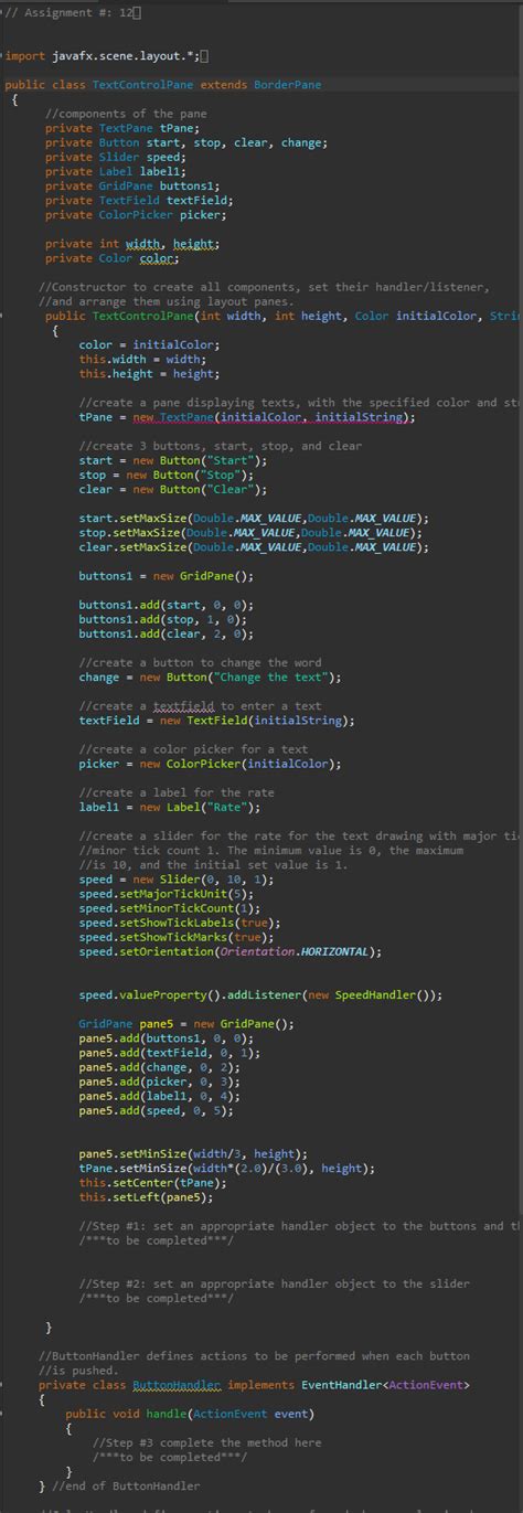 HELP COMPLETING THE FOLLOWING JAVA PROGRAM USING Chegg