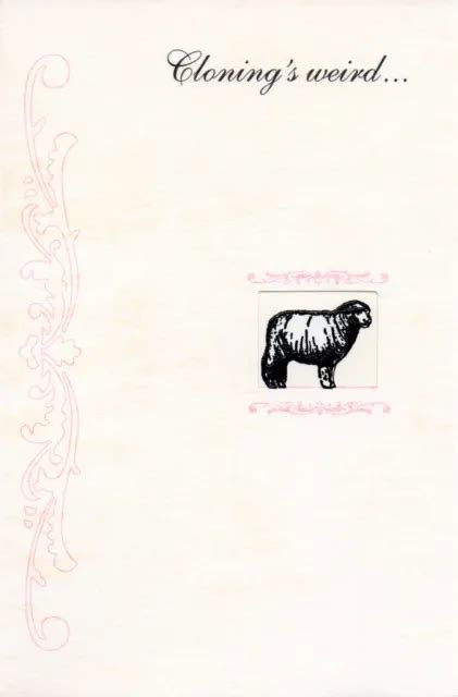 funny happy birthday card cloning s weird sheep factory american