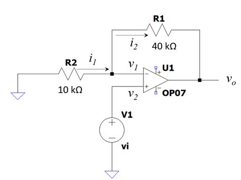 The Op Amp In The Noninverting Amplifier Configuration Has A Quizlet