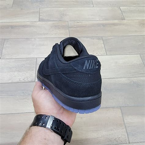 Чёрные мужские и подростковые кроссовки Найк Данк Лоу | Undefeated X ...