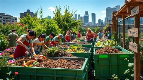 Community Composting Programs Turning City Waste Into Resources Two