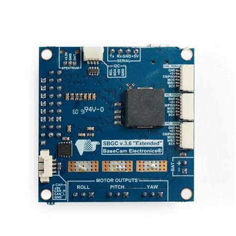 New BaseCam Simple BGC 32 Bit Extended Brussless Gimbal Controller Version 3 6 With Encoder For