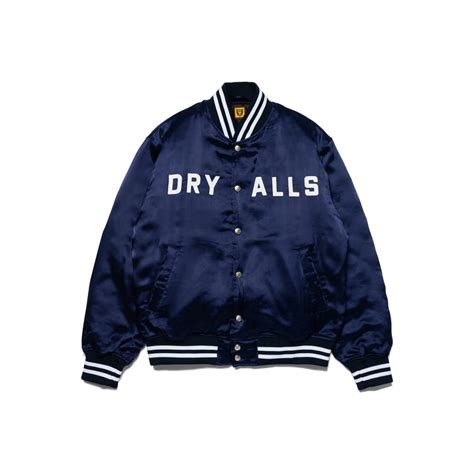 Human Made Dry Alls Tiger Stadium Jacket Navyhuman Made Dry Alls Tiger
