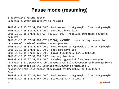 Managing Postgresql Clusters With Patroni Speaker Deck