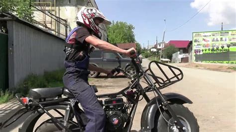Мотоцикл Скаут-4/2, с вариатором. Изменения. - YouTube