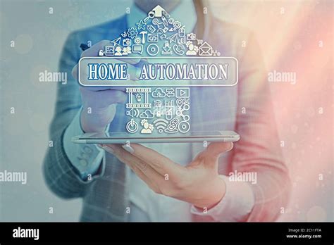 Handwriting Text Writing Home Automation Conceptual Photo Monitoring The Electrical Activity Of