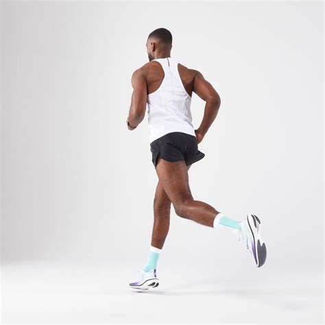 Débardeur Running Performance Homme Kiprun Replika 900 Violet Kiprun Decathlon