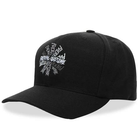 Fucking Awesome Men S Spiral Snapback Cap In Black Fucking Awesome