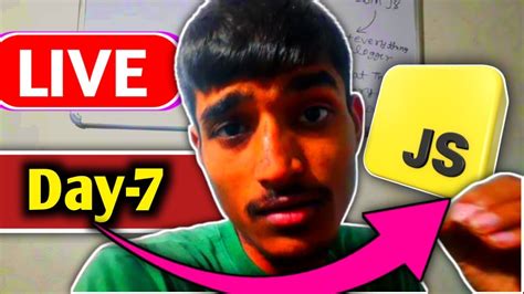 Learn Javascript In 30 Days🎯 Easy And Fun Coding Challenges Day 7 Live Coding🔥 Youtube