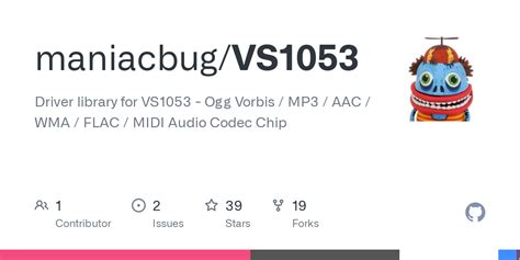 Github Maniacbugvs1053 Driver Library For Vs1053 Ogg Vorbis Mp3