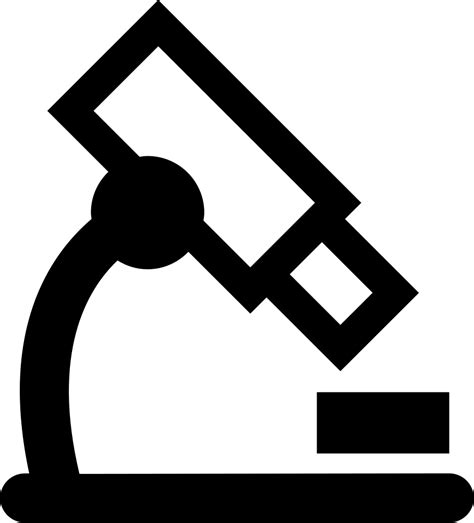 Download Laboratory Microscope Silhouette