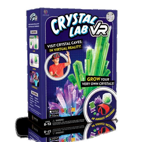 Crystal Lab Vr Discovery Experiment Crystal Growing Science Kit For